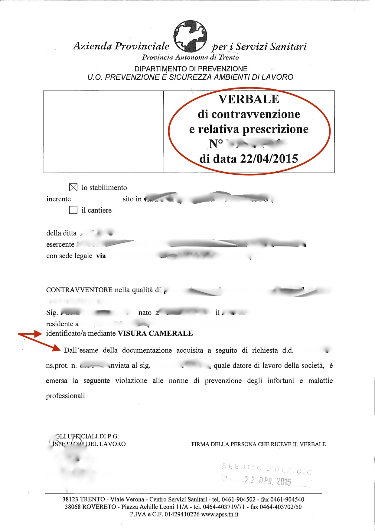 Il verbale di contravvenzione e relativa prescrizione - Studio Kompas Srl