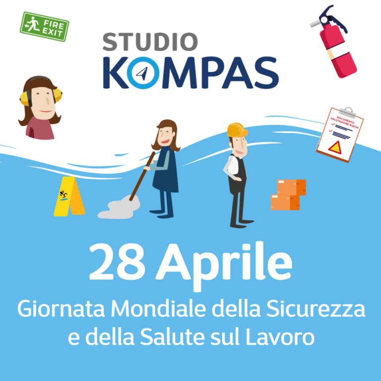 Giornata mondiale sicurezza sul lavoro 2024 - Studio Kompas Srl